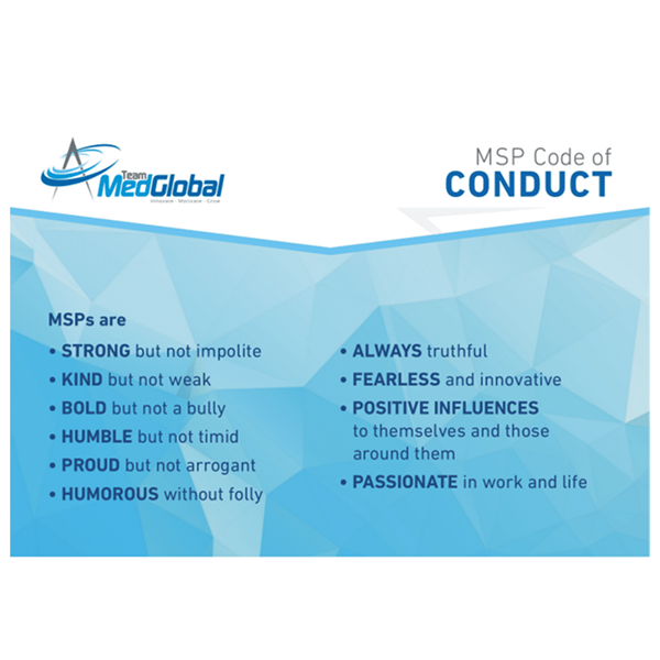 MSP Creed - Team Med Global