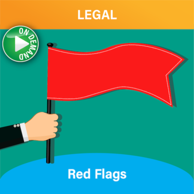 Red Flags - On-Demand Webinars by TMG
